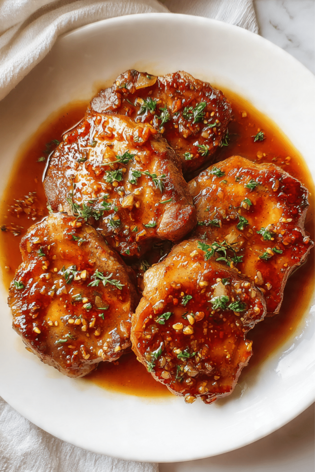 15-Minute Honey Garlic Pork Chops